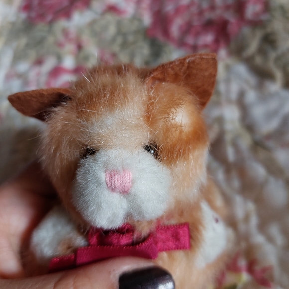 Russ Berrie | Accents | Adorable Miniature Russ Berrie Cat Plushie ...